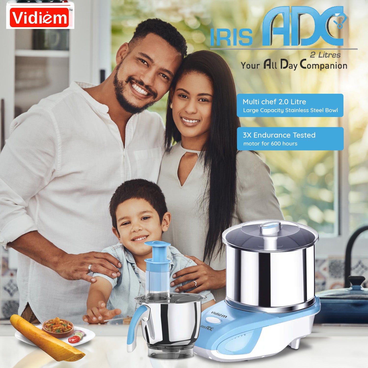 WET GRINDER - Vidiem Mixer Grinder
