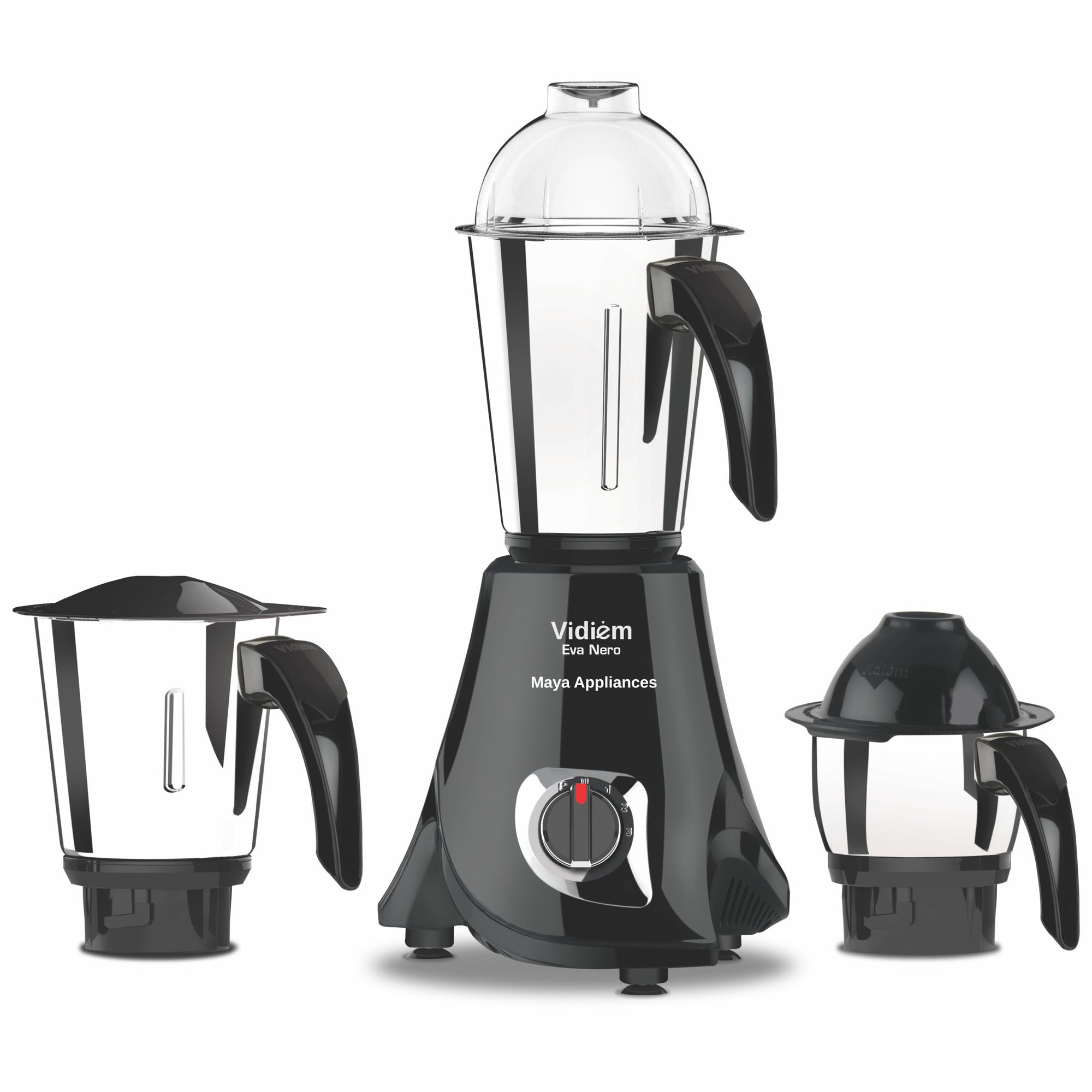 VIDIEM EVA NERO 650 WATTS Mixer Grinder with 3 Jars |Best Indian Mixer ...